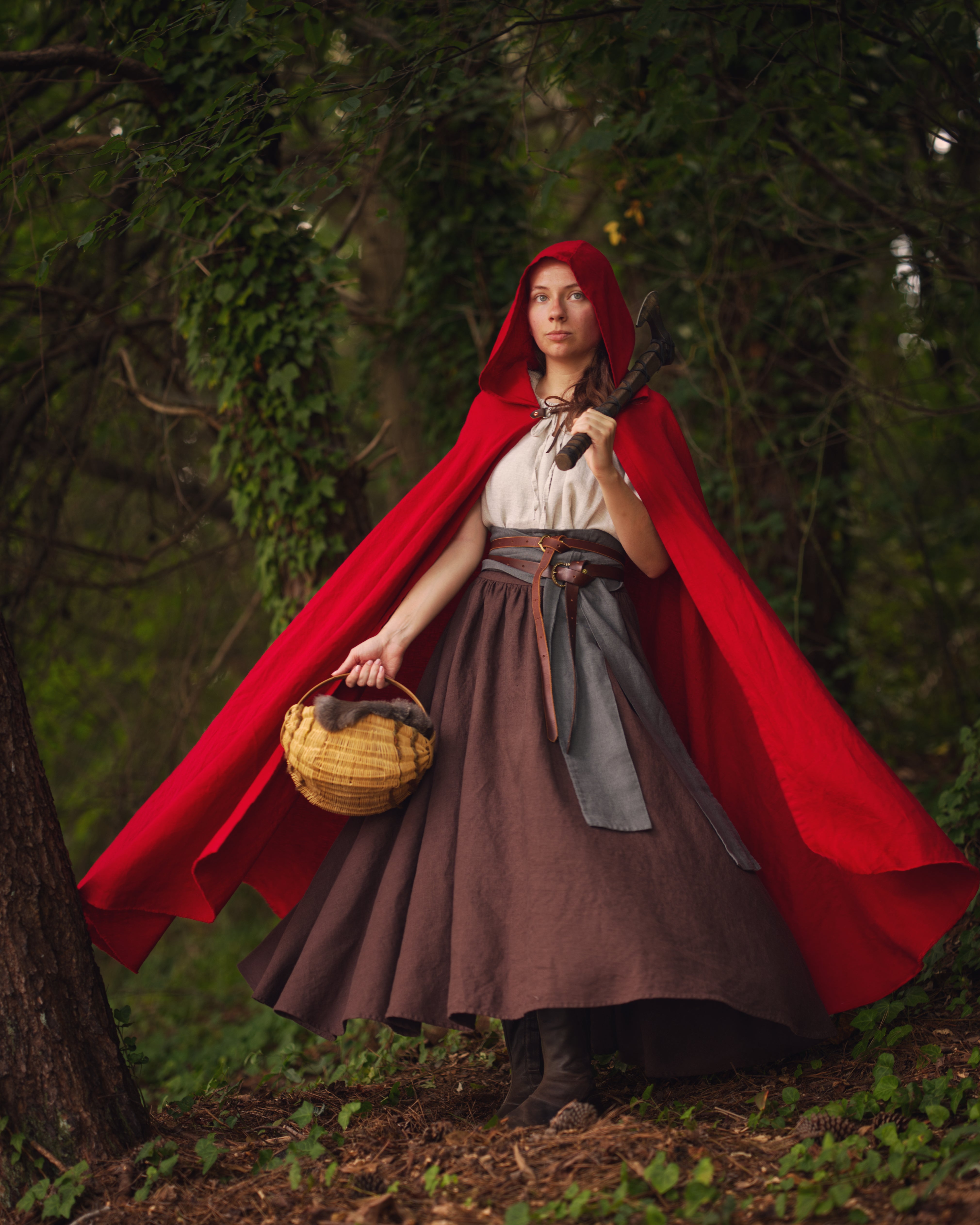 Crimson Red Ranger Cloak – Fell & Fair